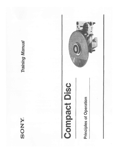 Sony_cd_training Sony Service and user manuals free download search engine